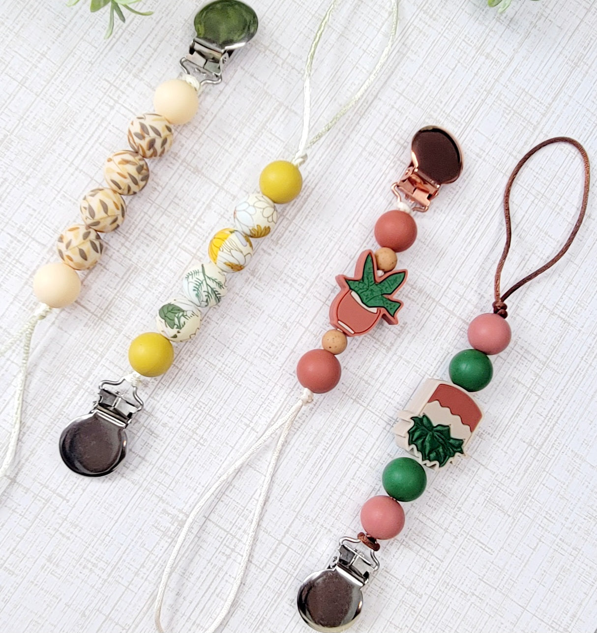 Pacifier Clips – Sassy Silicone