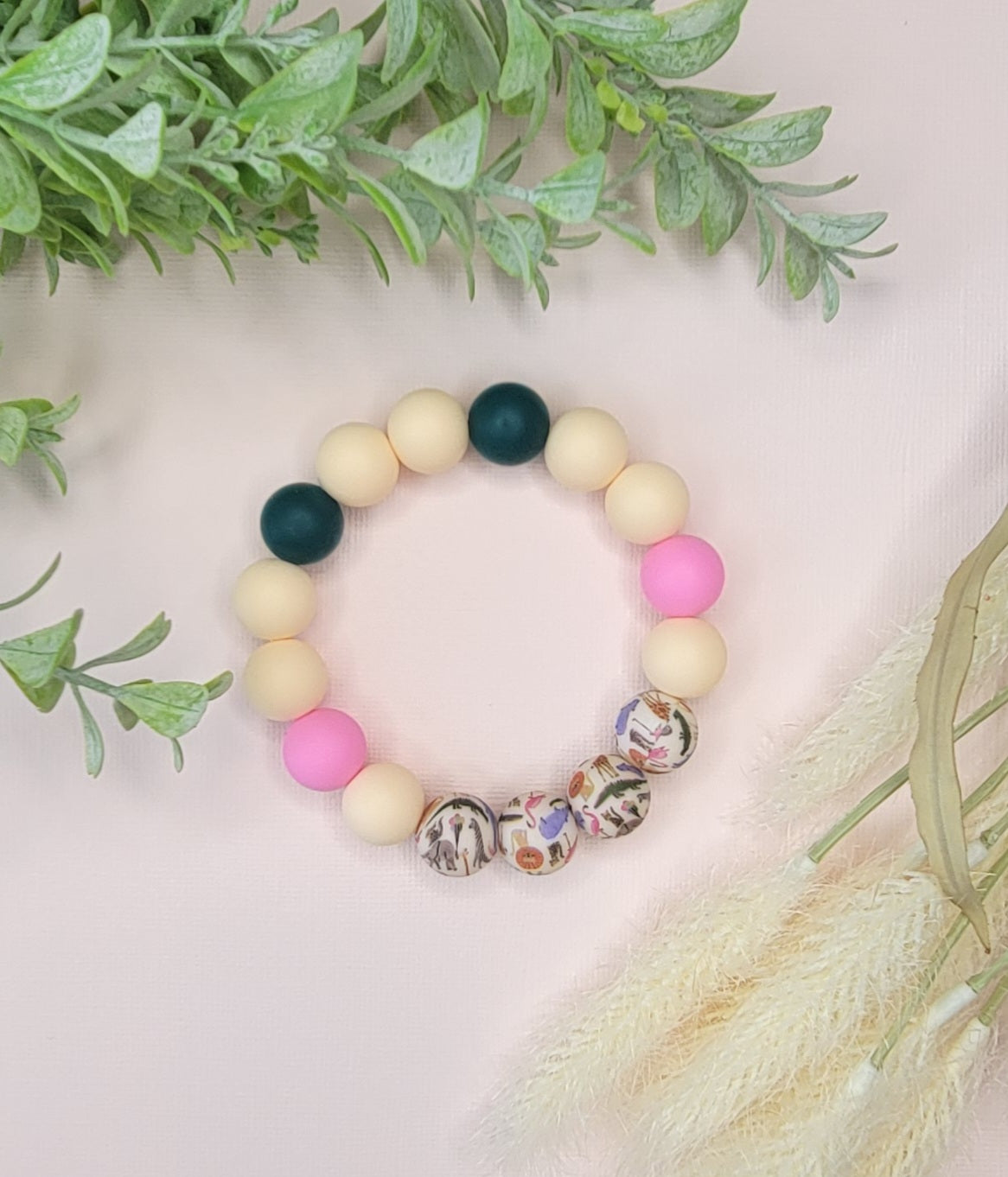 Wild Animals Teething Ring – Sassy Silicone