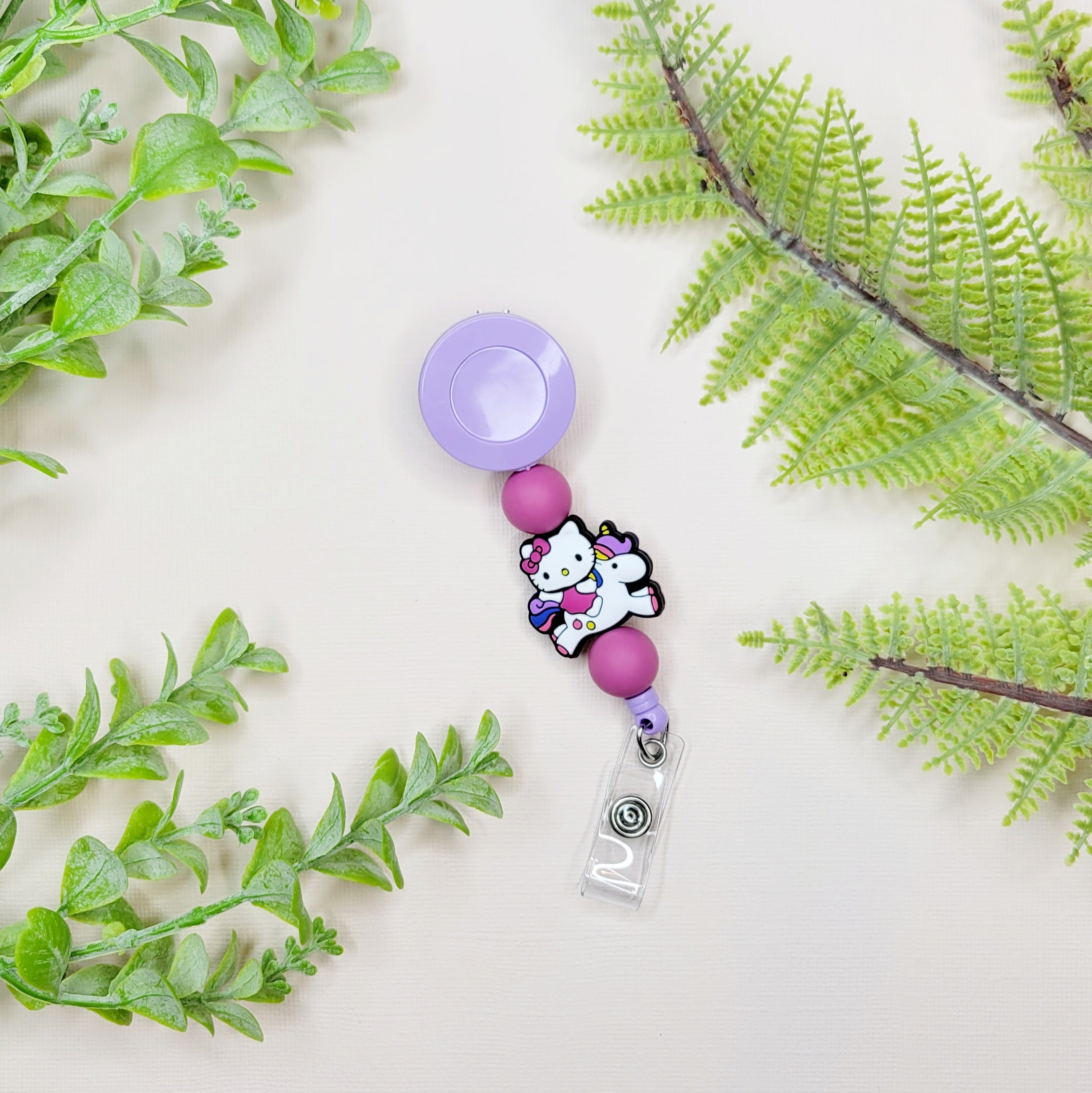 Hello Kitty Badge Reel – Sassy Silicone